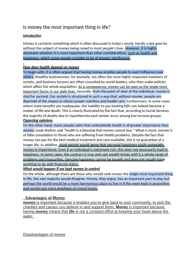  Discursive HW Passage PDF Money Economies