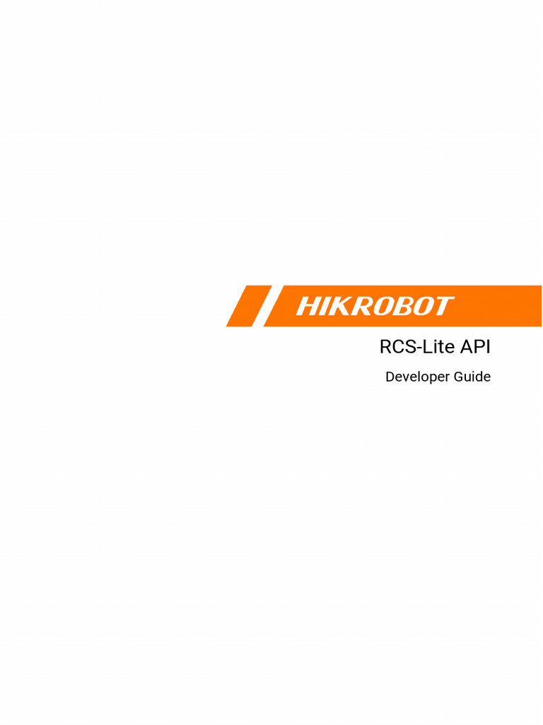 UD38633B - RCS-Lite API - Developer Guide - V1.4 - 20240704 | PDF ...