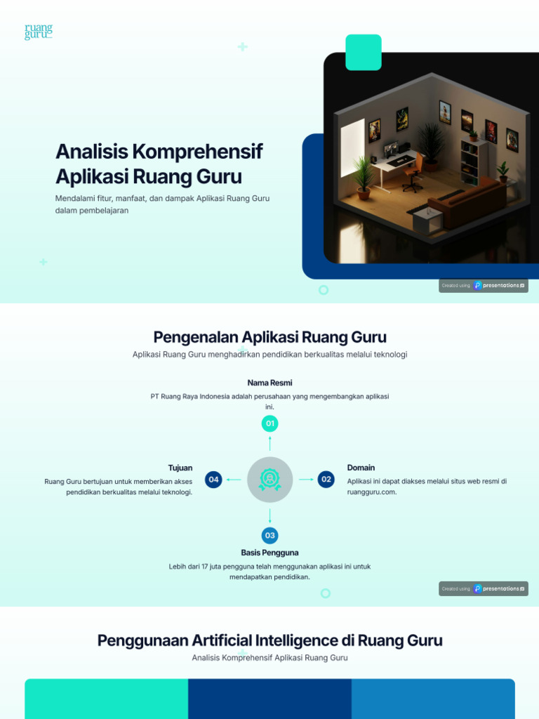 Analisis Komprehensif Aplikasi Ruang Guru | PDF