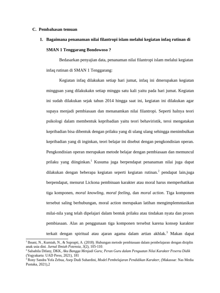 Contoh Pembahasan Temuan | PDF | Kesehatan Holistik | Sains & Matematika