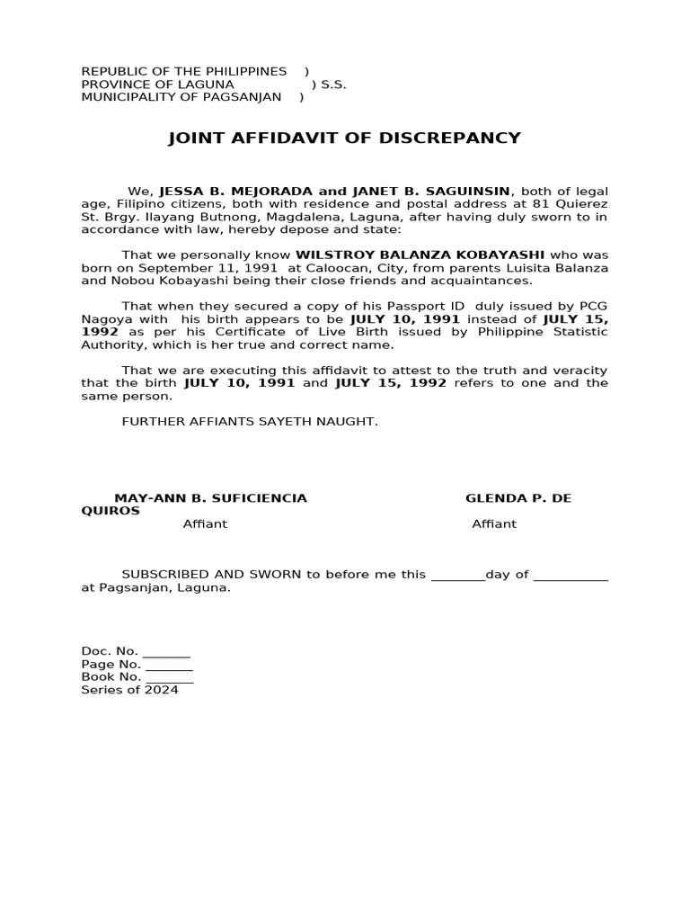 Discrepancy - BURAC | PDF | Law | Religion & Spirituality