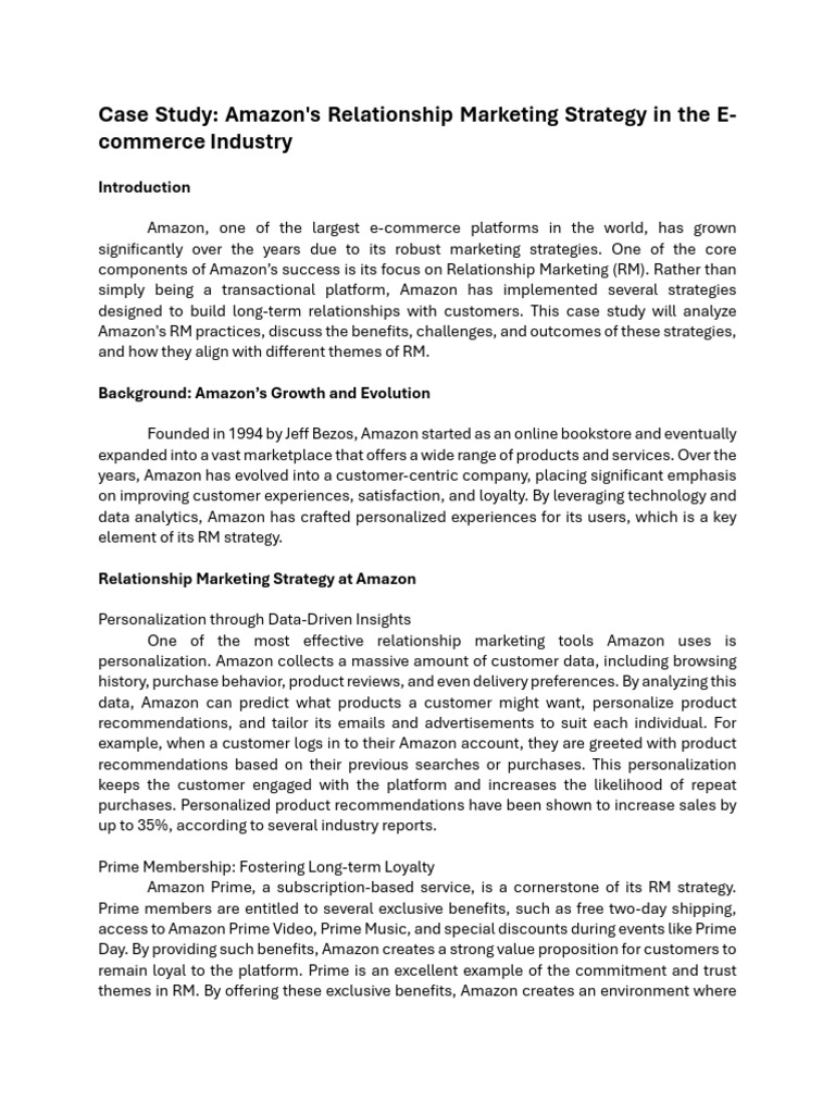 Case Study 2 | PDF | Marketing | Marketing Strategy