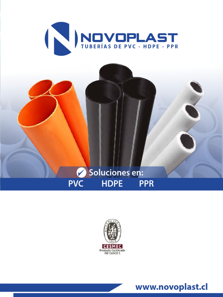 Catalogo Final Novoplast 2020 | PDF | Tubería (transporte de fluidos) | Aislador (Electricidad)