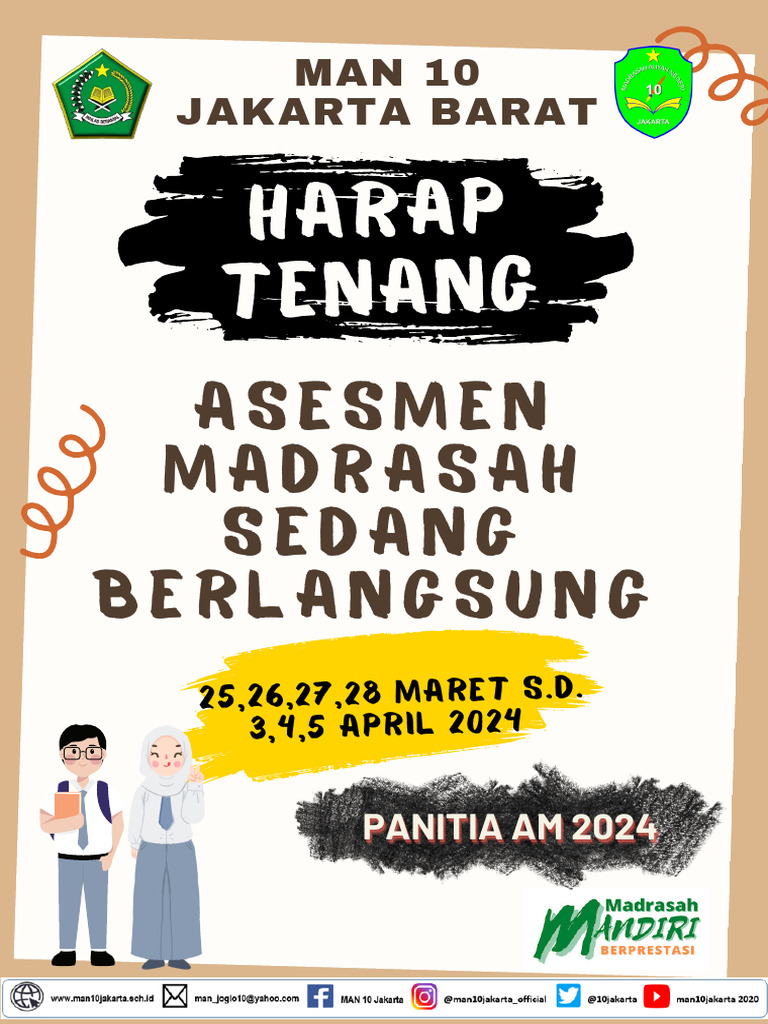 Harap Tenang Ada Am Man 10 JKT | PDF