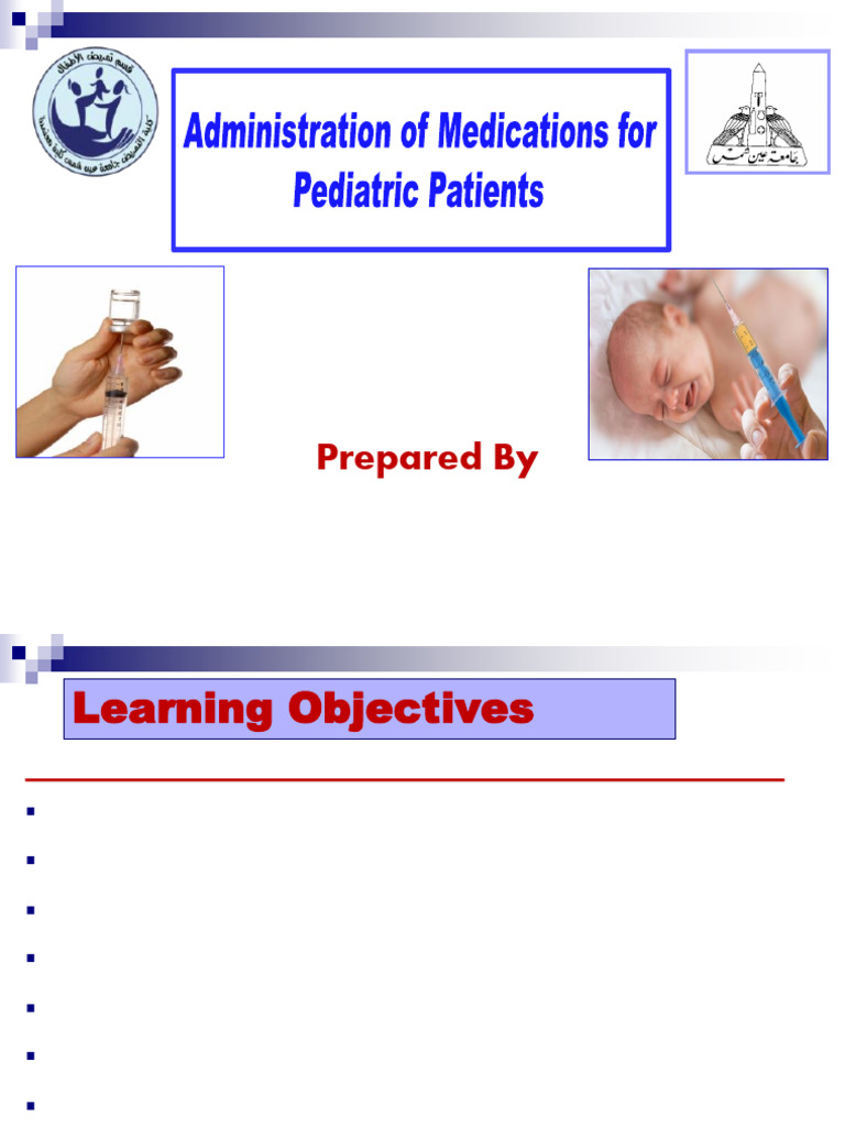 Drug Adminestration 2025 DR - Rahma | PDF | Injection (Medicine ...