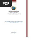 IMAM Guidelines for MAM and SAM Management | PDF | Malnutrition ...