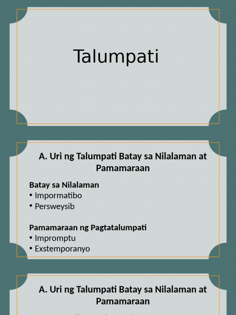 TALUMPATI | PDF