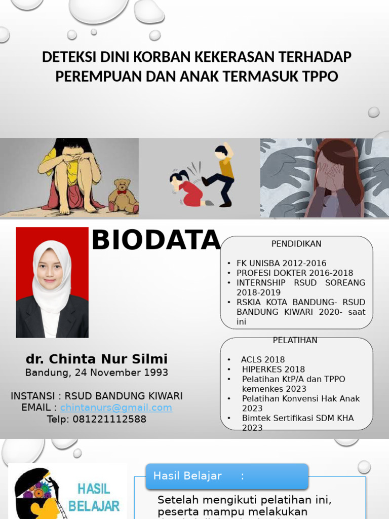 Presentasi Chinta TPK (Deteksi Dini KtPA | PDF