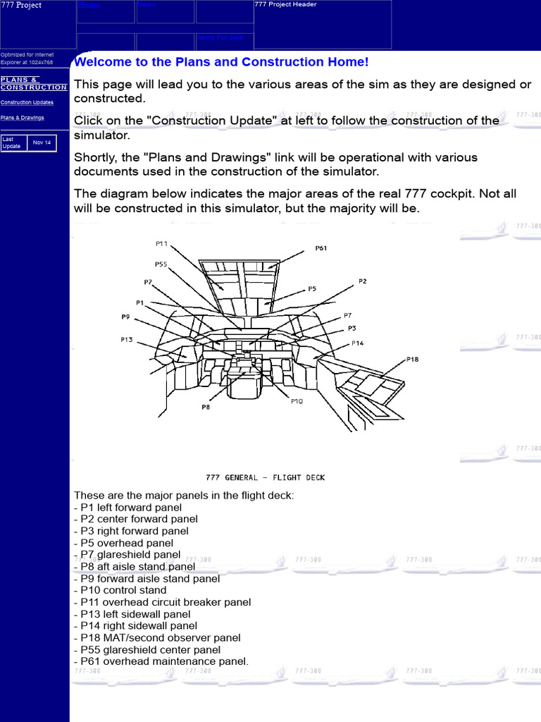 777 Project - Frame - Plans & Construction | PDF