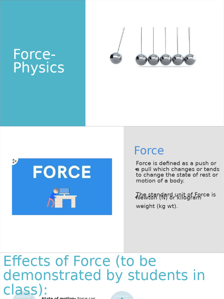Force | PDF | Force | Friction