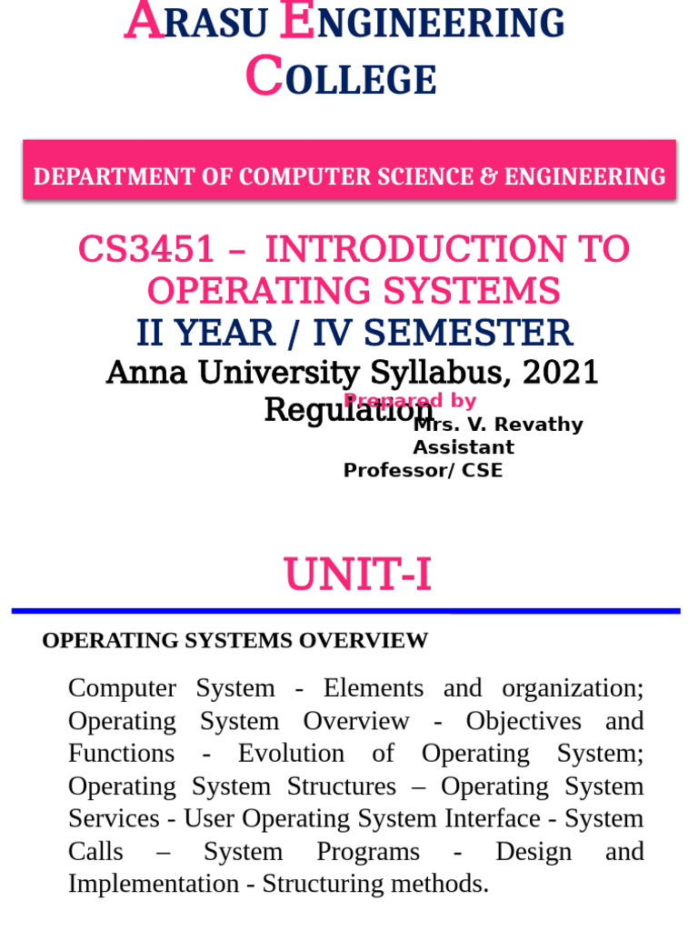 1.1 Computer System Overview | PDF | Operating System | Booting