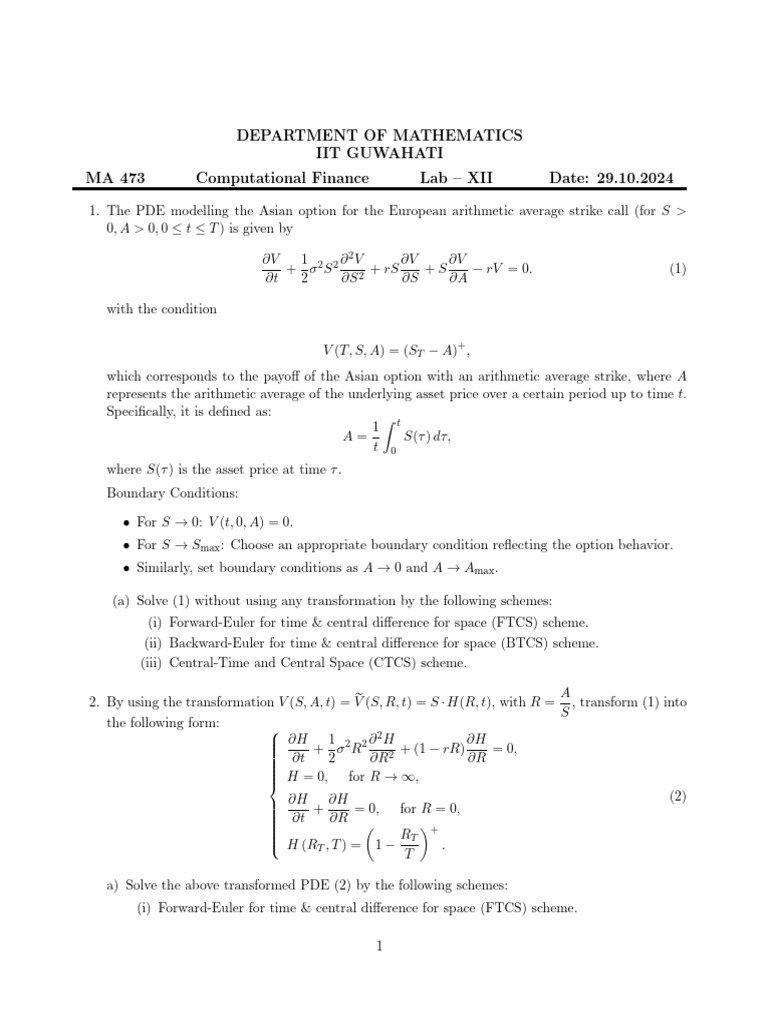 MA473_Lab12 | PDF | Applied Mathematics | Mathematics