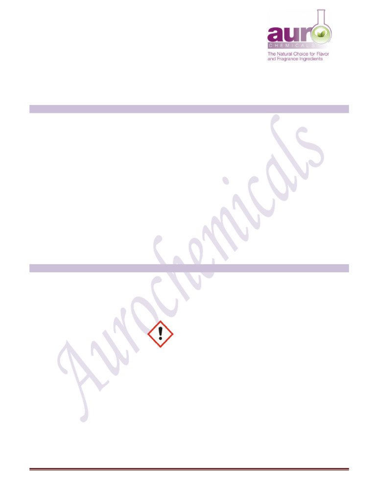 Methyl Mercaptan 1 in TEC Natural SDS 1 | PDF | Firefighting | Toxicity