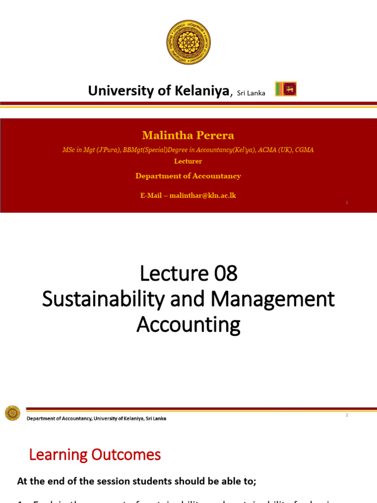 Lecture 08 Sustainability and Management Accounting (2023) | PDF ... Lecture 08 Sustainability and Management Accounting (2023) | PDF ...