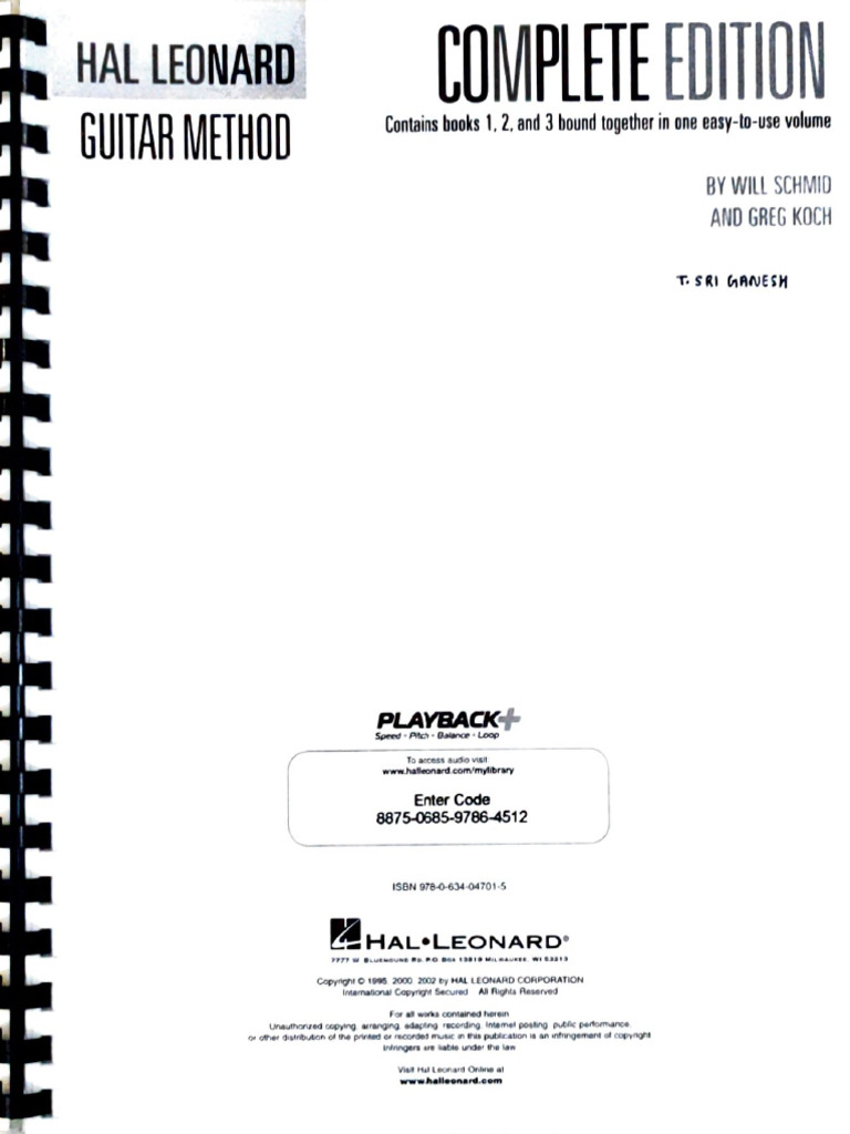 Hal-Leonard-Guitar-Method-Complete-Edition 10 Pabe | PDF