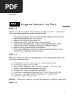 Modul Dasar Akuntansi Lengkap | PDF