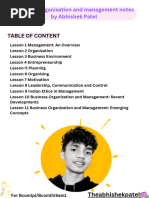 Management Principles and Applications Sem 1 BCOM HONS | PDF | Social ...