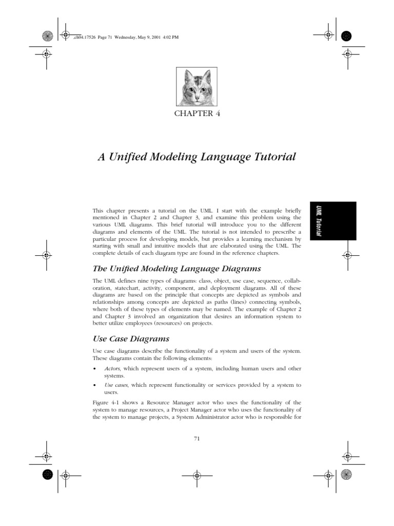 UML Tutorial Explains Diagrams and Concepts | PDF | Use Case | Unified ...