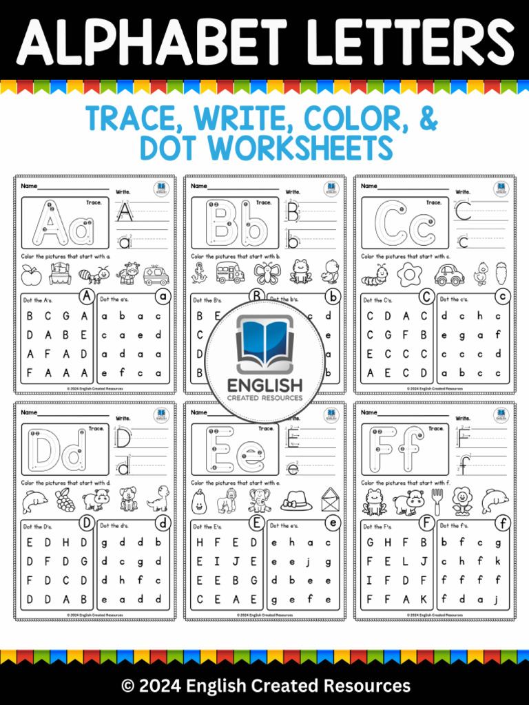 Alphabet A-Z Worksheet | PDF