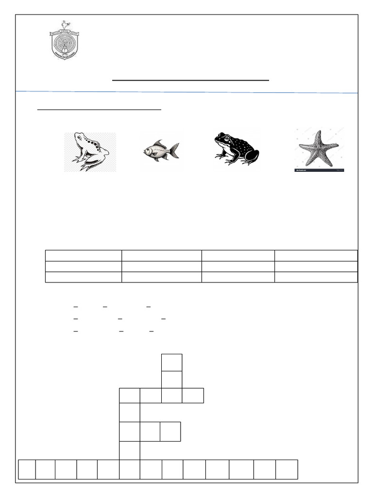 Enrichment Worksheet - Animals Our Friends | PDF | Foreign Language Studies