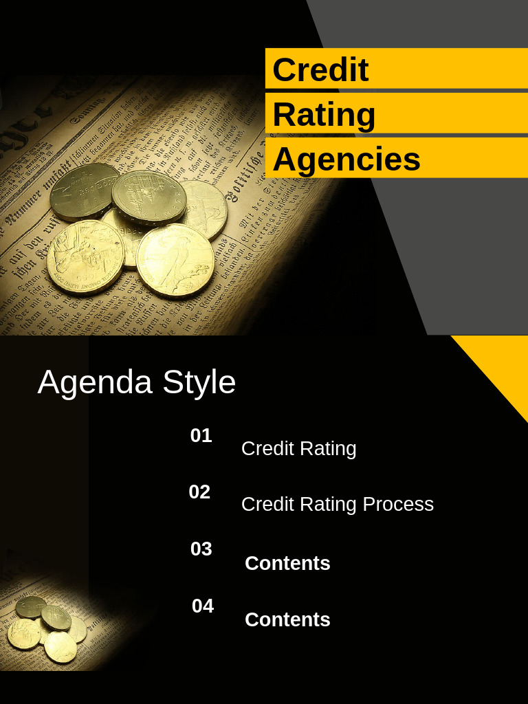 Credit Rating Agencies | PDF | Lease | Credit Rating Agency