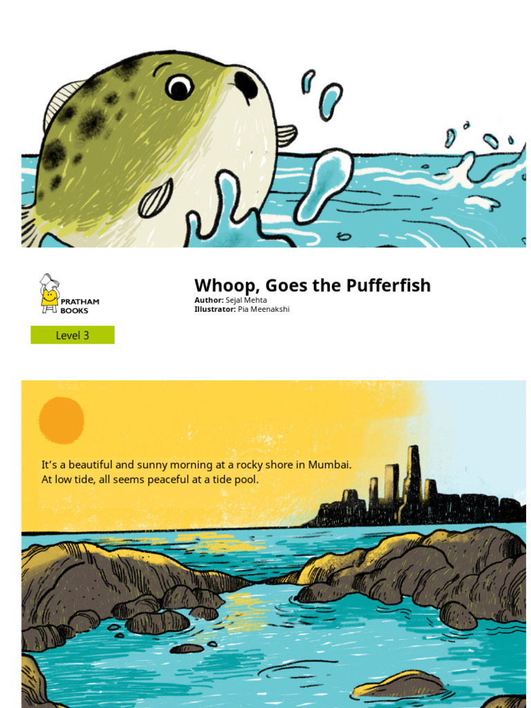 Pufferfish's Tide Pool Adventure | PDF | Creative Commons License ...