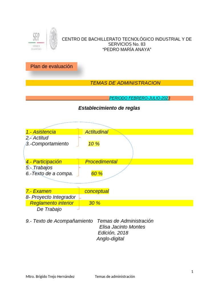 1A UNIDAD Actividades 1a 12 Admon 2023 | PDF | Planificación | Business