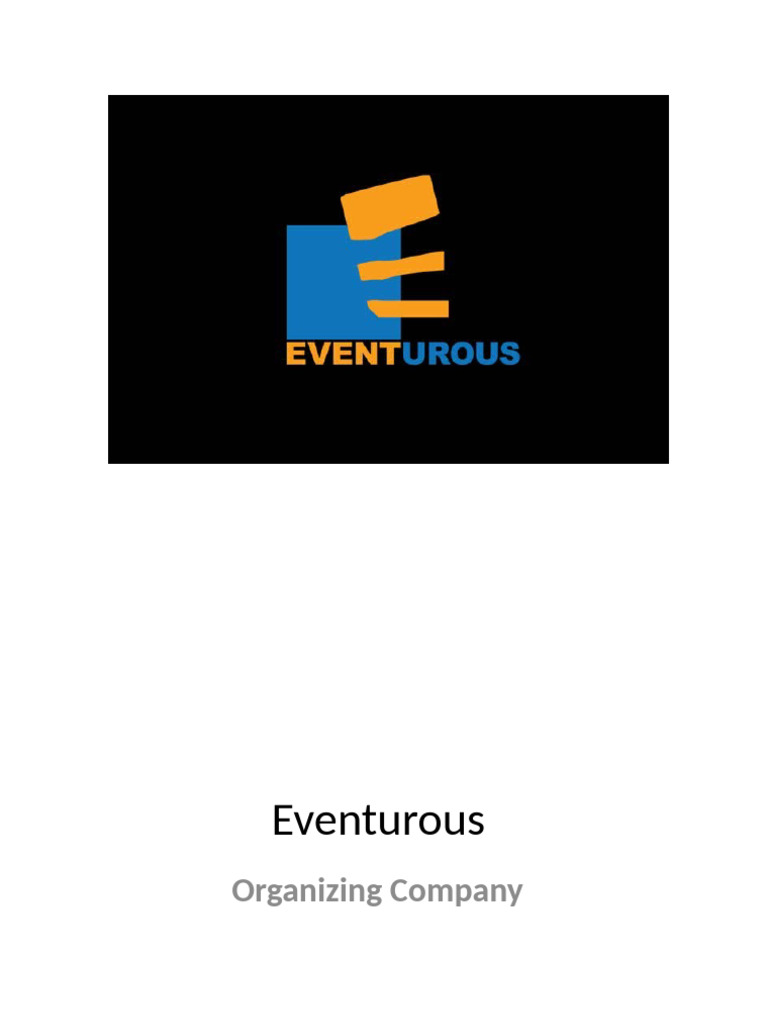 Eventurous: Creative Event Management Firm | PDF | Career & Growth