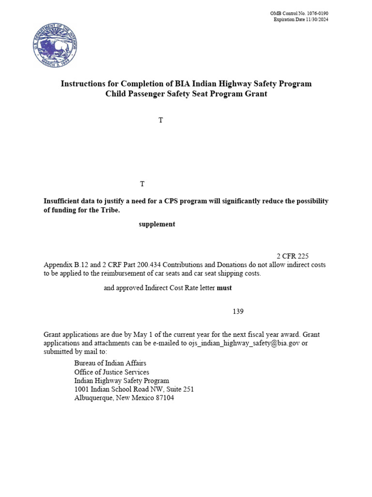 CPS Grant Application With Instructions (Exp.11-30-2024) | PDF | Bureau ...