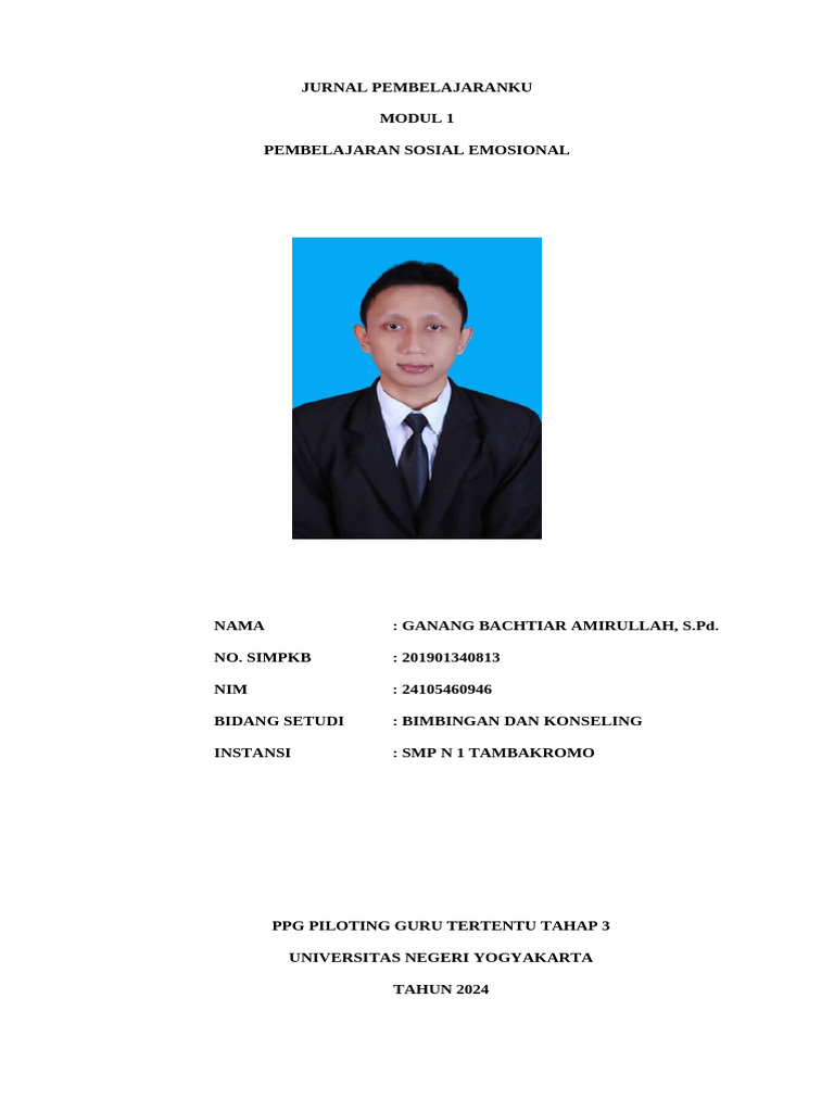 Modul 1 (Pse) | PDF | Karier & Perkembangan