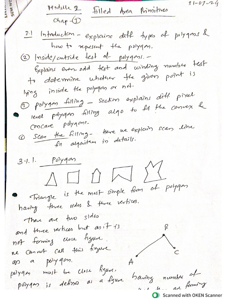 Filled Area Primitive | PDF