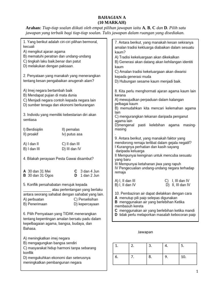 Pend Moral Ting 3 | PDF