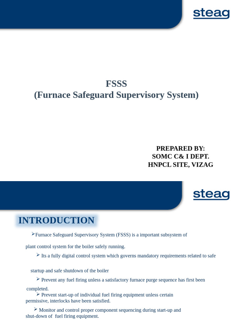 FSSS 500mw - 24 11 17 | PDF | Boiler | Energy Conversion
