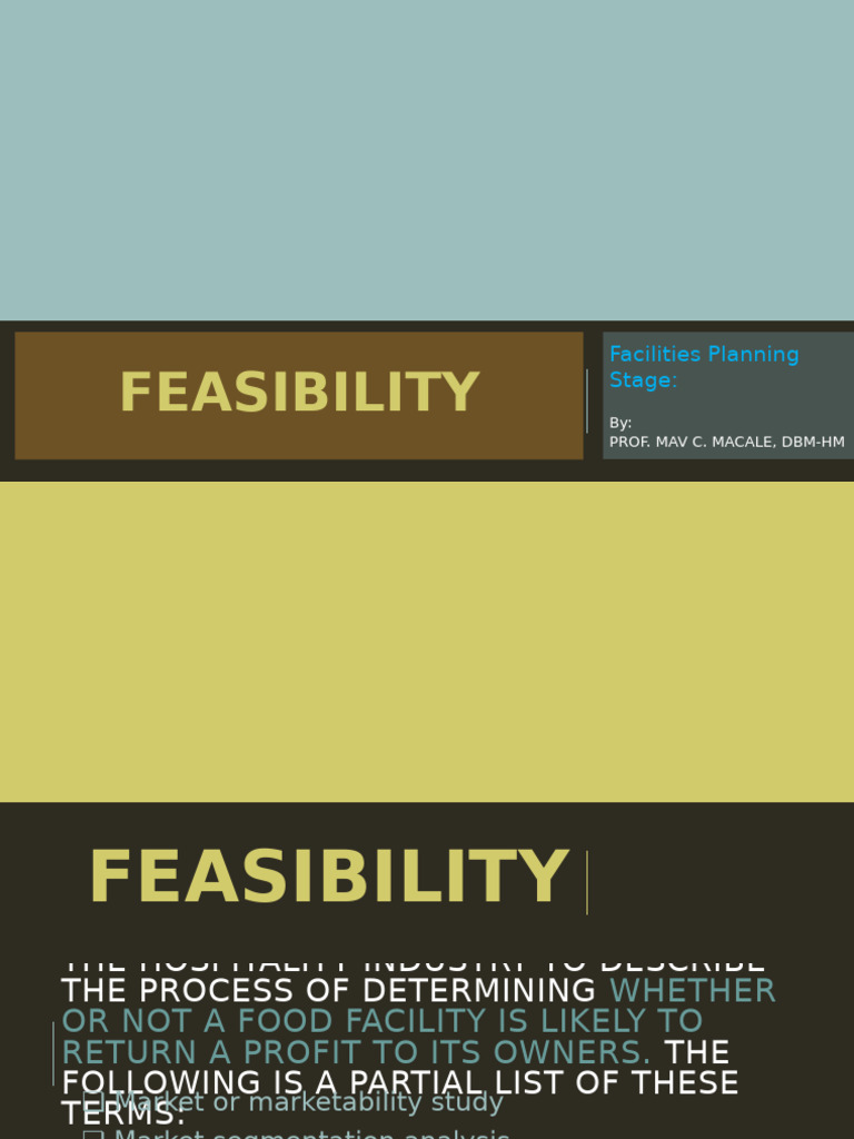 Lesson 7 Feasibility Study | PDF | Income Statement | Balance Sheet