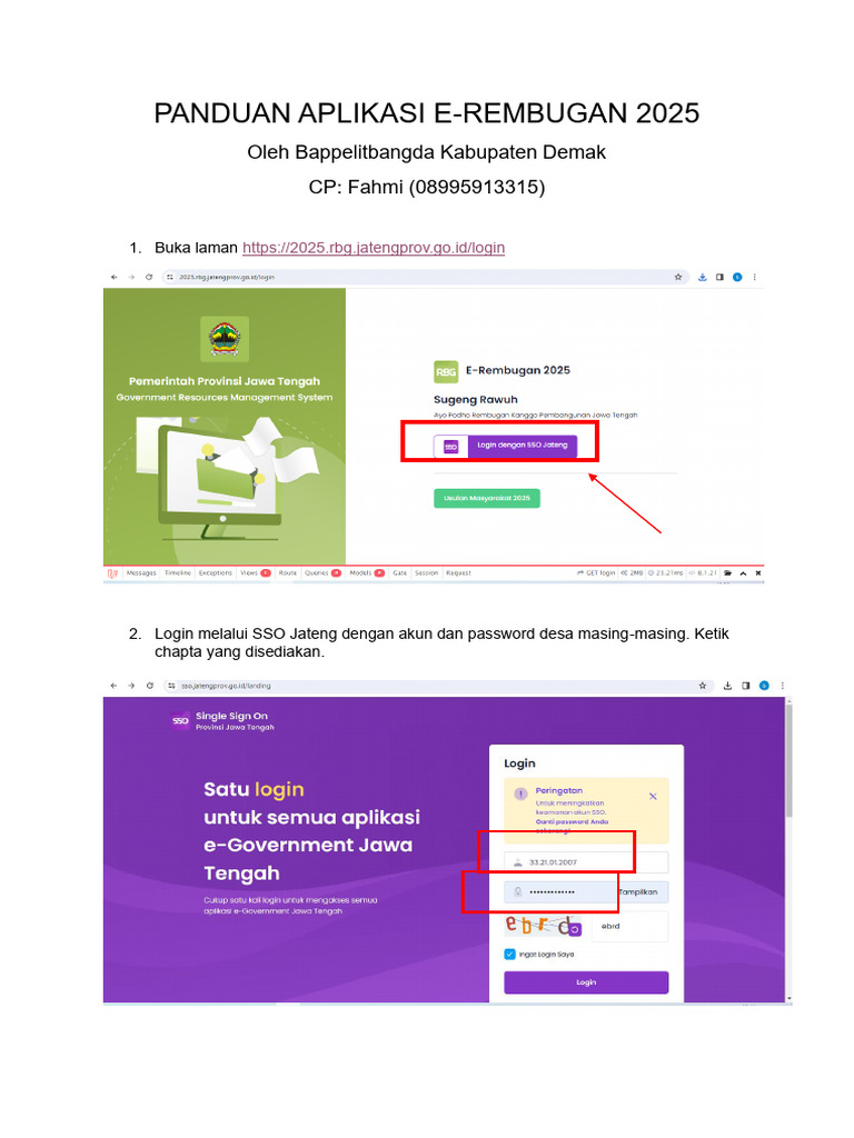 Panduan E-Rembugan Desa 2025 | PDF | Bisnis | Komputer