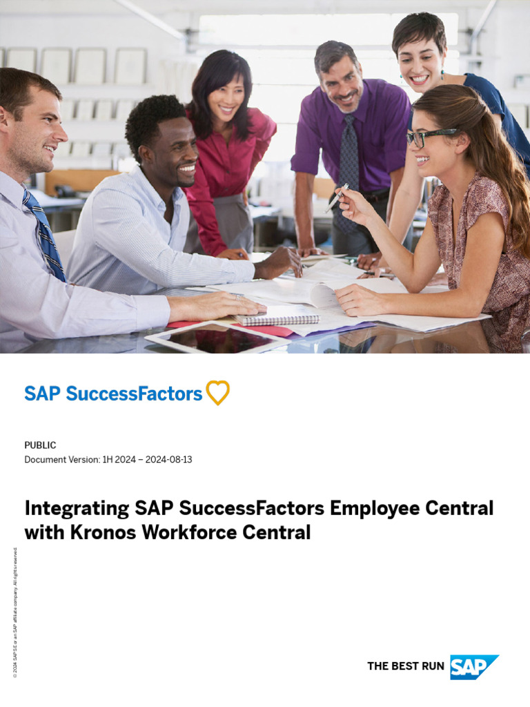Integrating SAP SuccessFactors Employee Central21 | PDF | Proxy Server ...