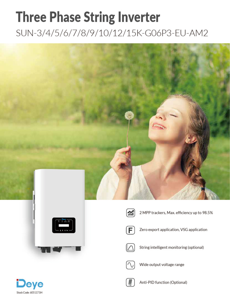 Datasheet - Sun 3 15k g06p3 Eu Am2 - 241021 - en | PDF | Power ...