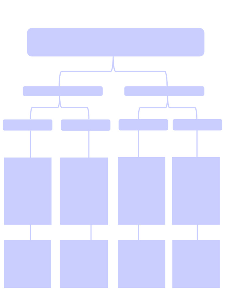 Mind Map Template - Blue | PDF