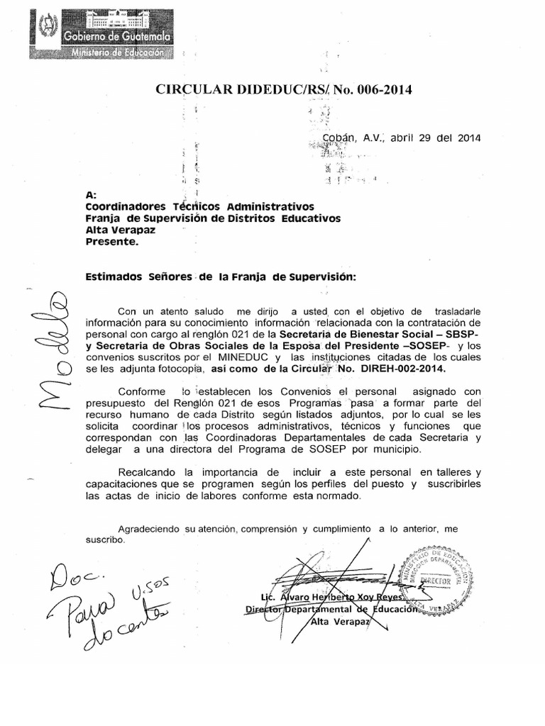 Modelo de Circular | PDF