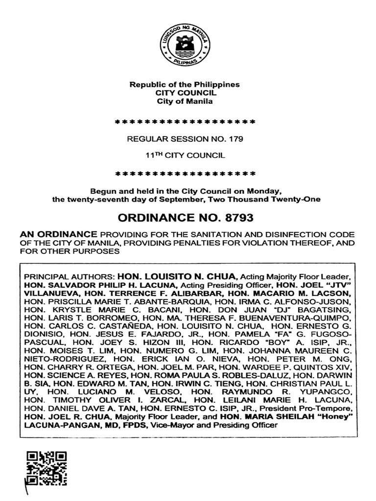 Ordinance No. 8793 | PDF