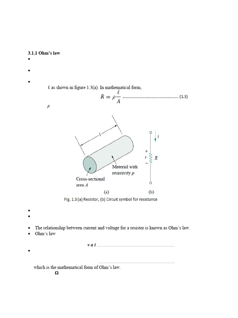 Lecture 1 Basic Circuit Theories | PDF | Electrical Network | Series ...