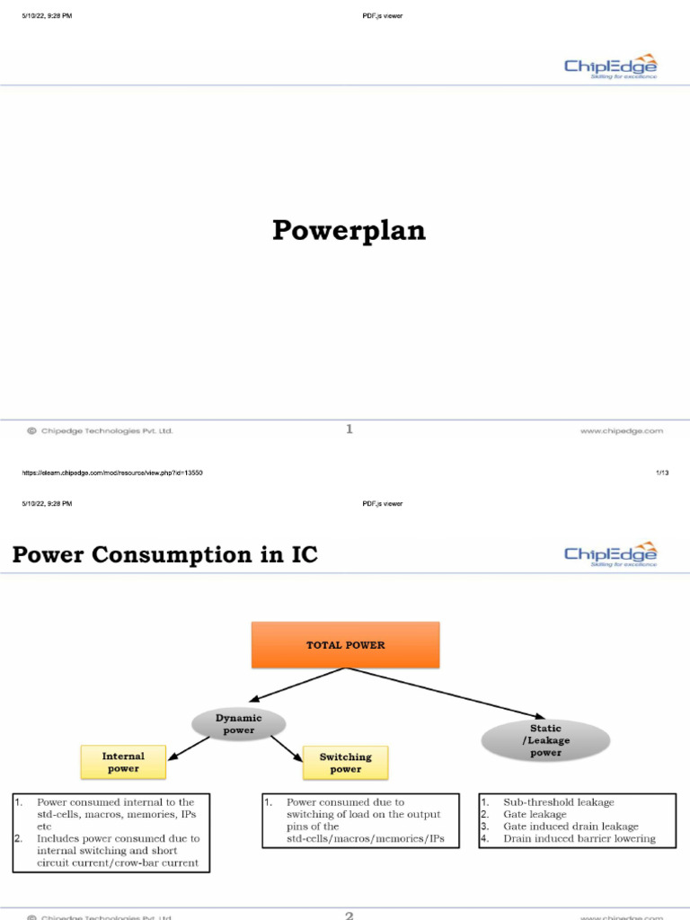 Power Plan | PDF