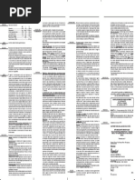 Prospecto Xegrex | PDF | Insuficiencia cardíaca | Medicina