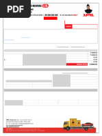 Sample Packers Movers Bill Format | PDF