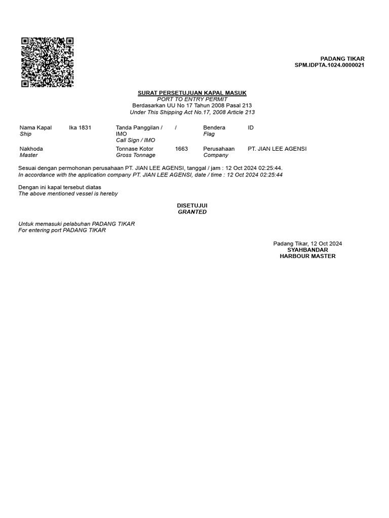 MDN Idpta 2410 000021 | PDF