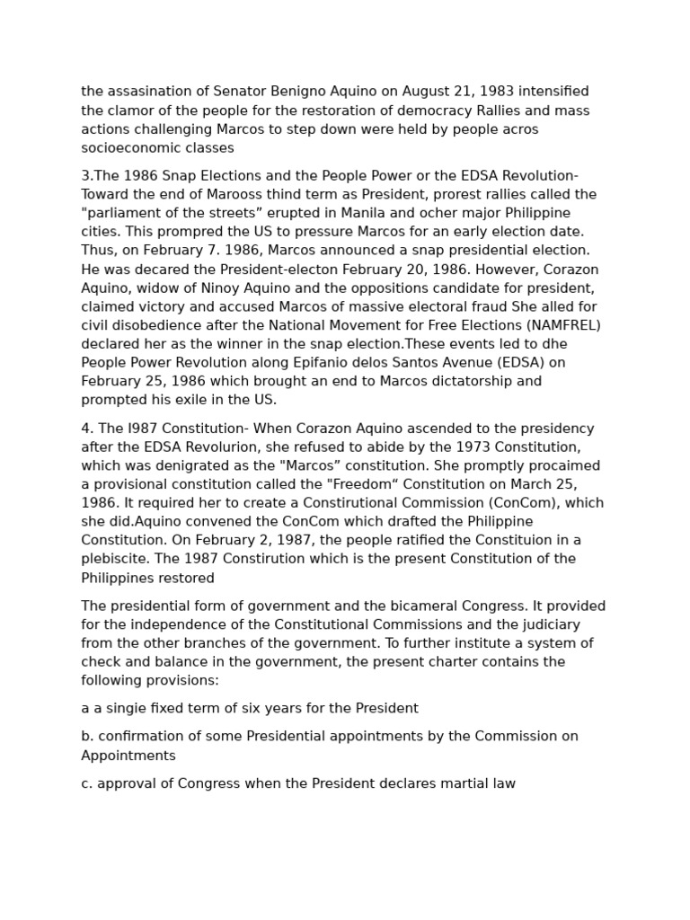 pol gov report copy paste.docs | PDF | Corazon Aquino | Presidents Of ... pol gov report copy paste.docs | PDF | Corazon Aquino | Presidents Of ...