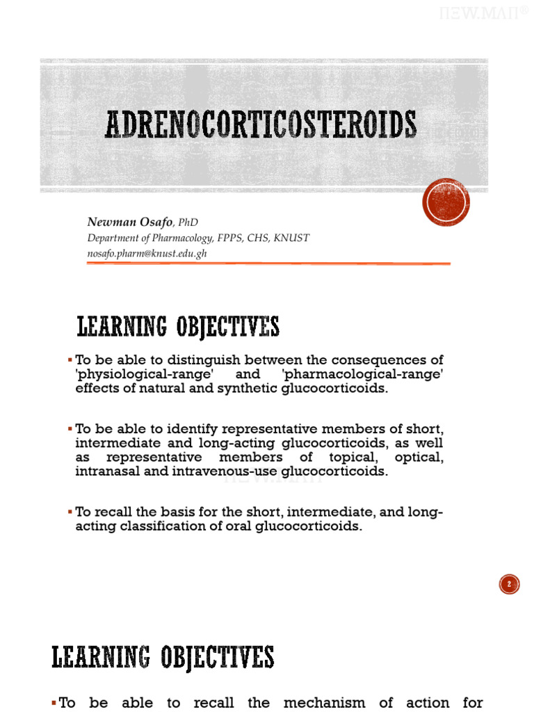 Corticosteroids | PDF | Glucocorticoid | Corticosteroid