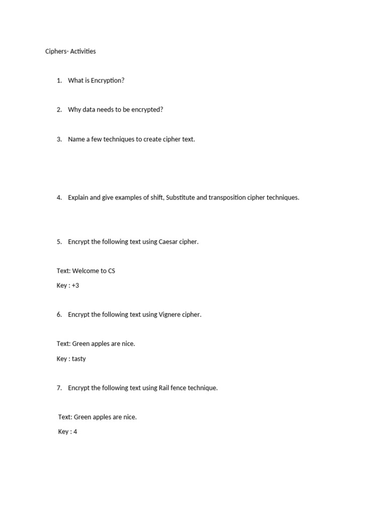 Intro to Ciphers for Beginners | PDF