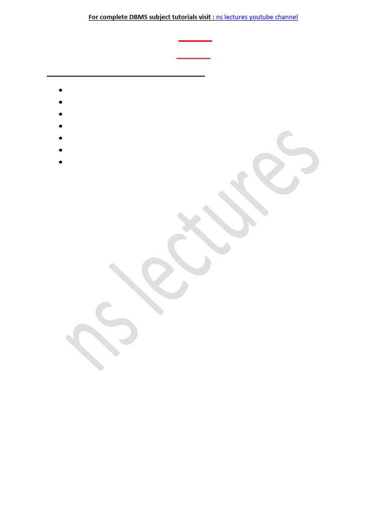 Complete Unit 2 PDF Dbms | PDF | Relational Database | Relational Model Complete Unit 2 PDF Dbms | PDF | Relational Database | Relational Model