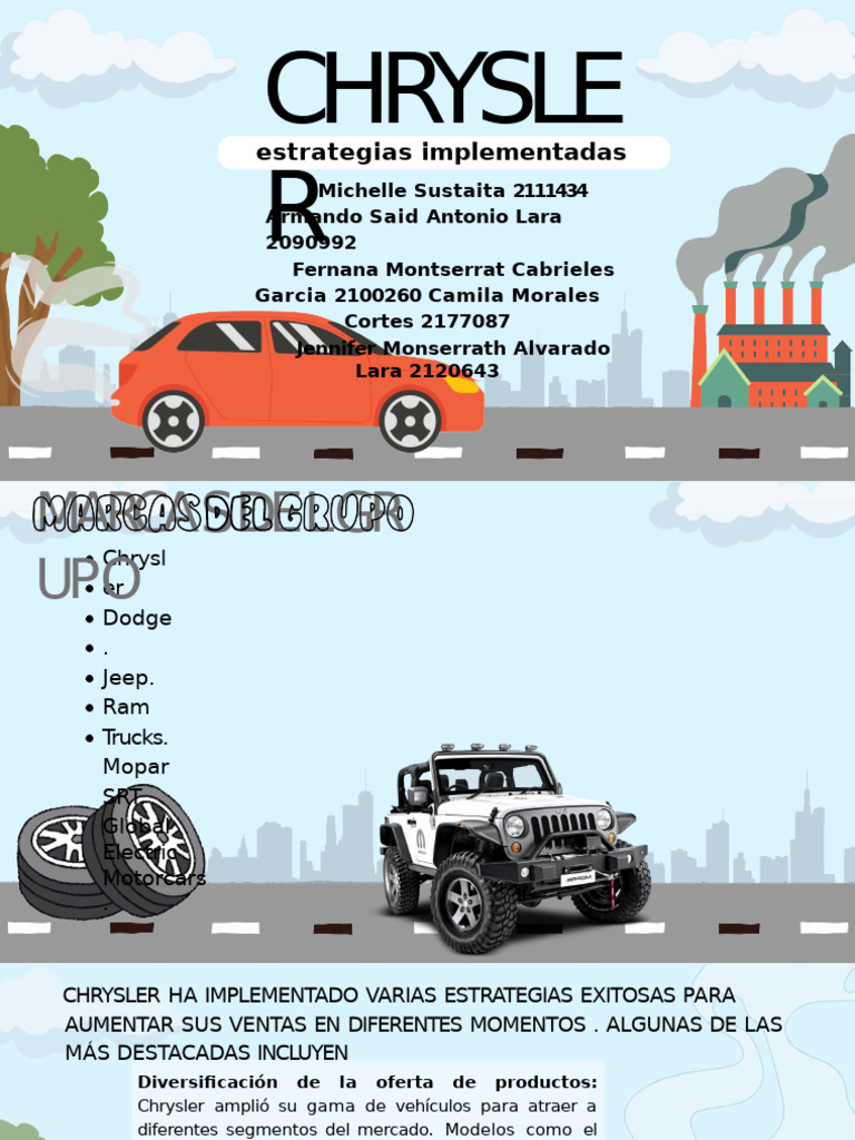 Chrysler | PDF | Marketing | Mercado (economía)